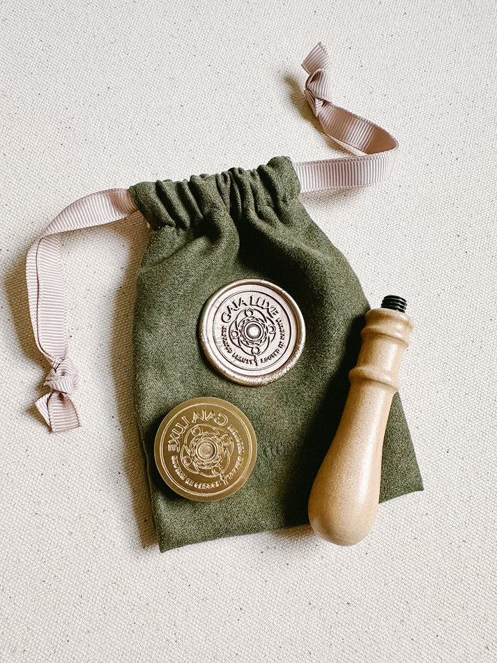 Custom wax stamp and seals