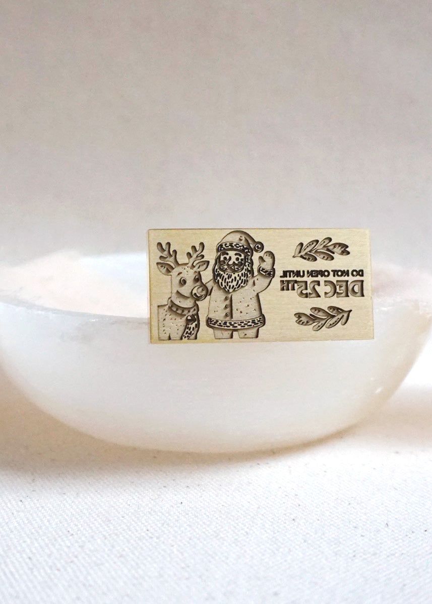 Dec 25th wax stamp