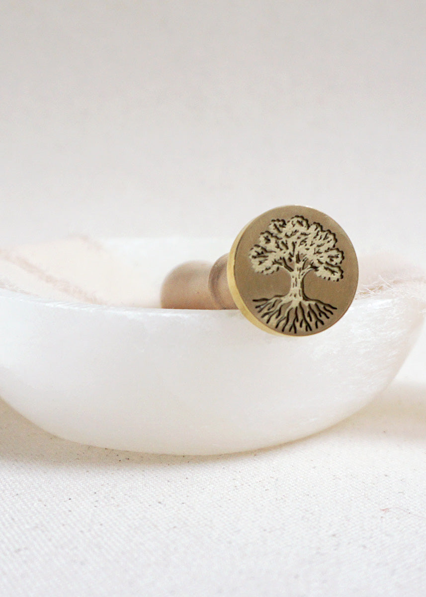 Oak Tree wax stamp