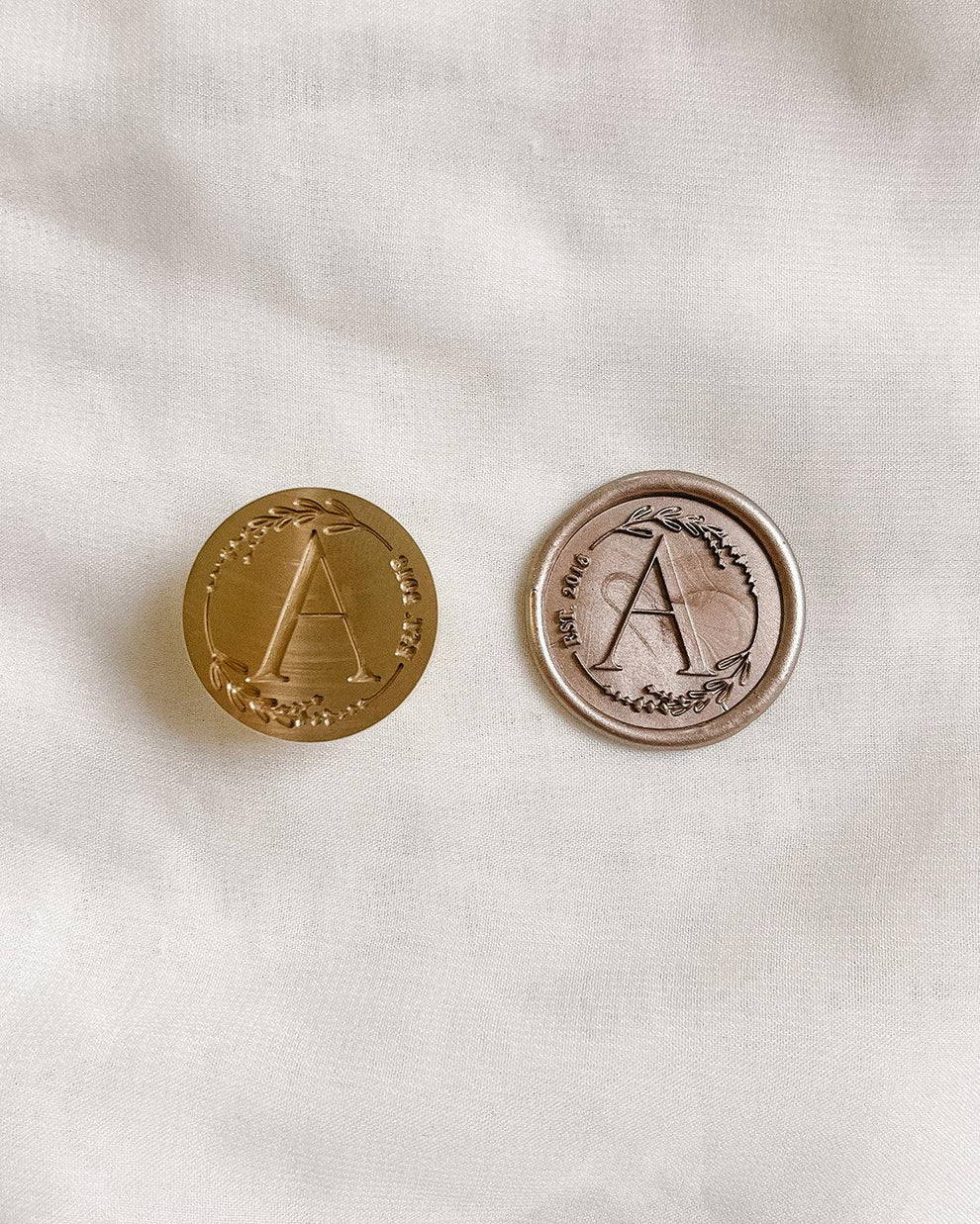 Custom wax stamp and seals