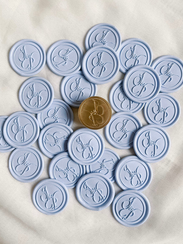 Custom wax stamp and seals