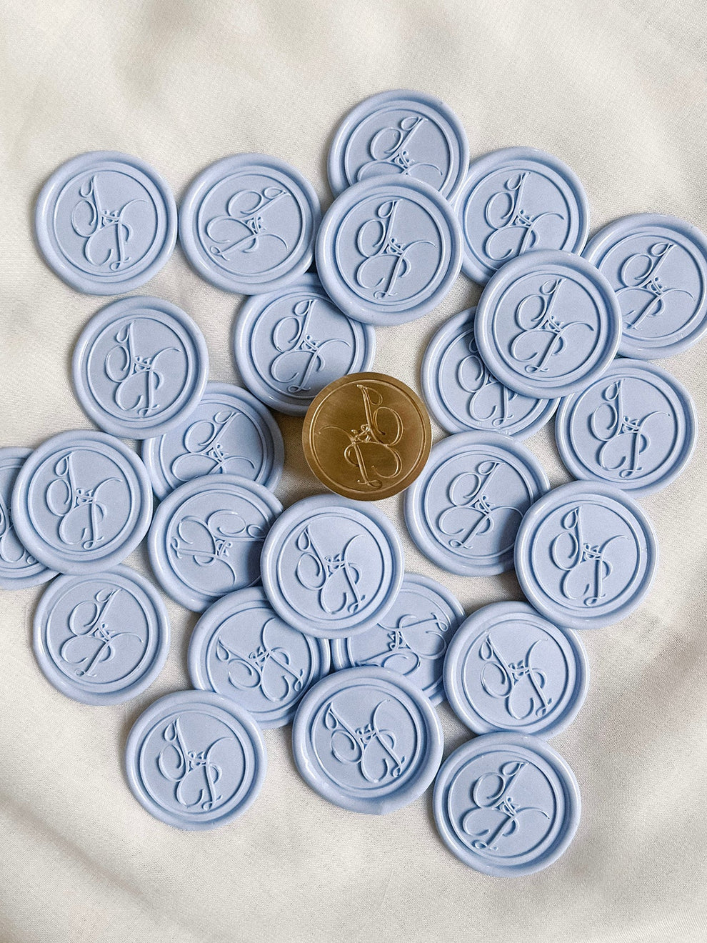 Custom wax stamp and seals