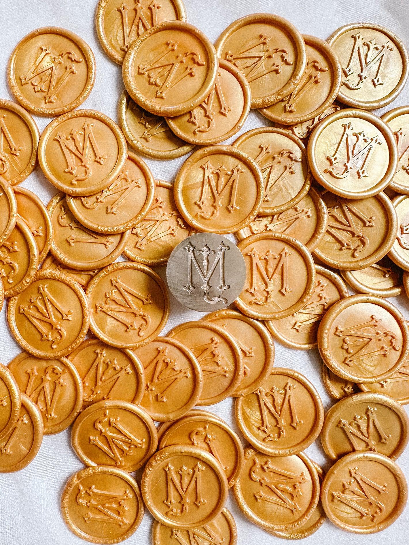 Custom wax stamp and seals