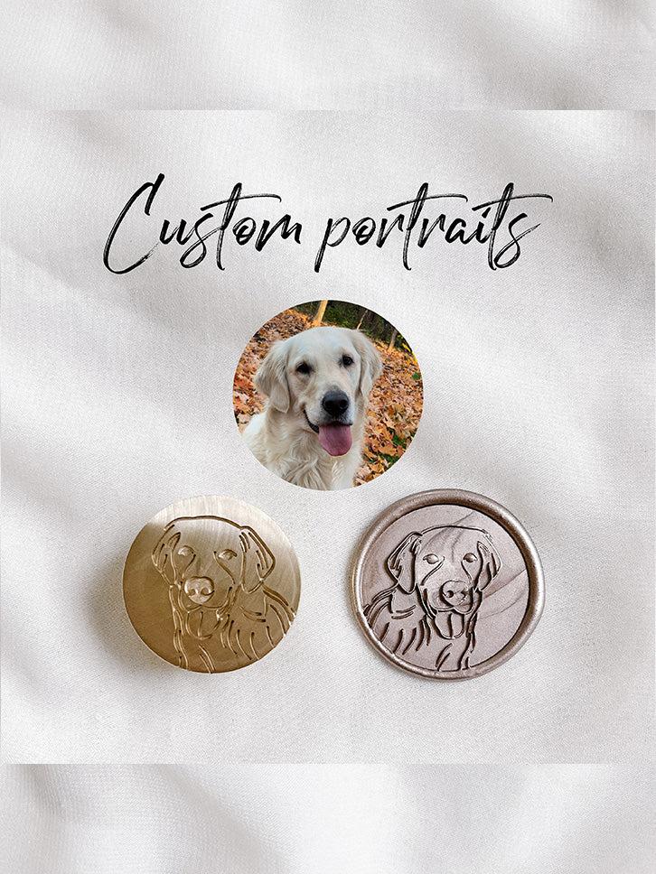 Custom wax stamp and seals