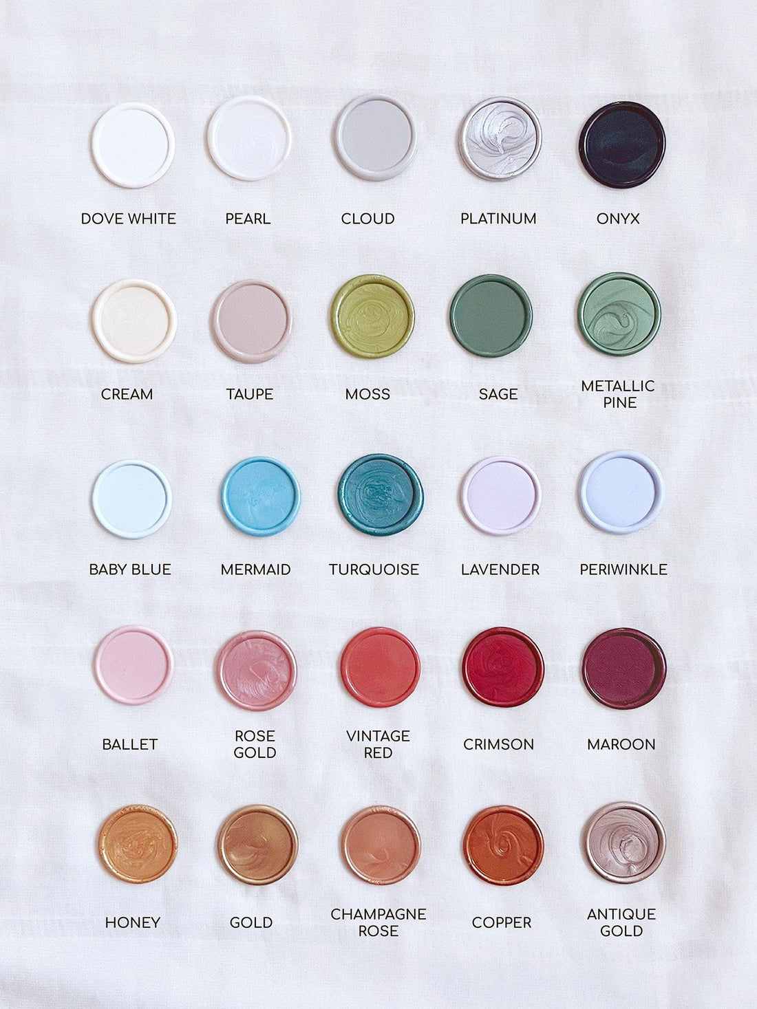 Personalized wax seals