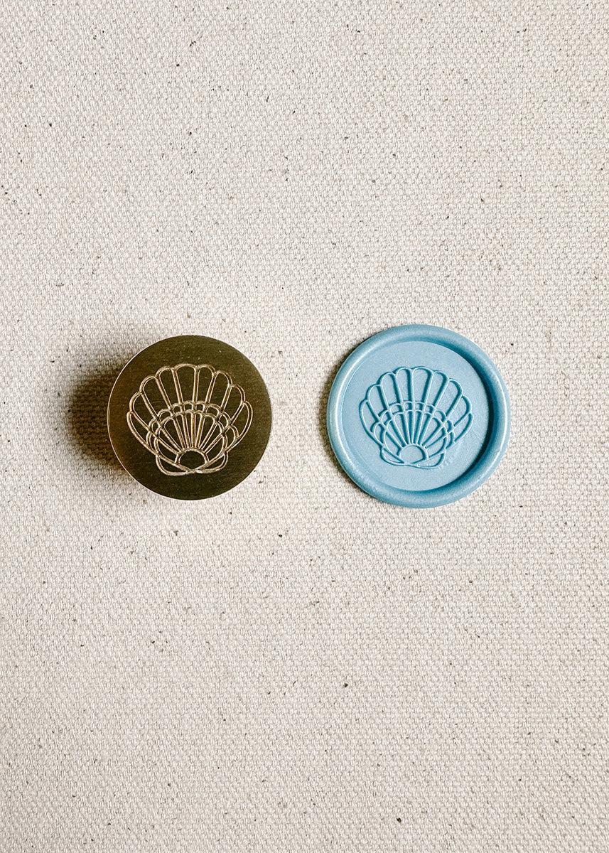 Shell wax stamp