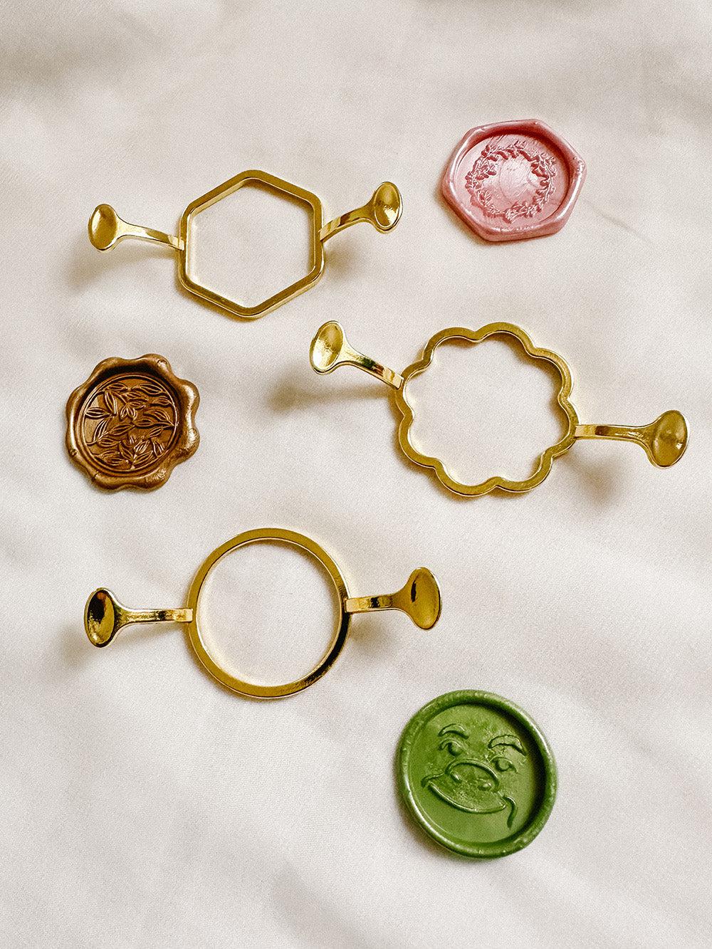 Wax seal stencil